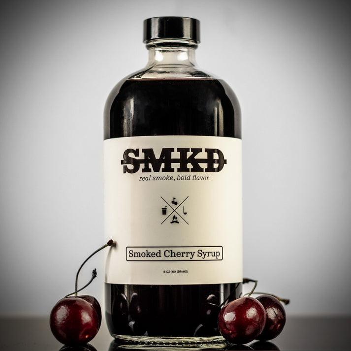 Smoked Cherry Cocktail Syrup (16oz) – SMKD